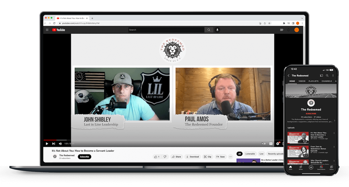 Partner With Us to Help Lead Men to Recovery - The Redeemed